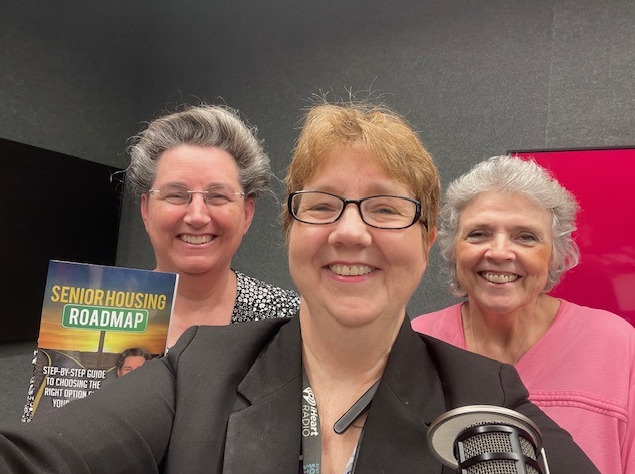 pic jo garner, sherry harbur, donna roach 5-11-24 with sherry's book ...