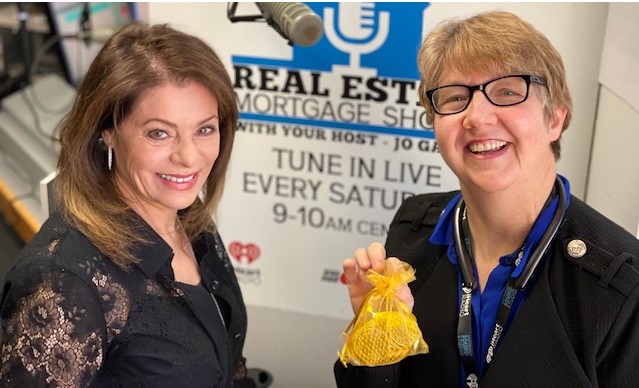 pic jo garner & terri murphy 3-6-21 with bag of gold rems board - Jo Garner